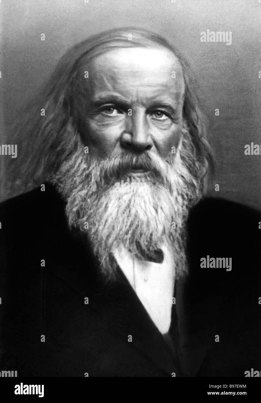 Russian scientist chemist teacher and progressive public figure Dmitry Mendeleyev 1834 1907 ...