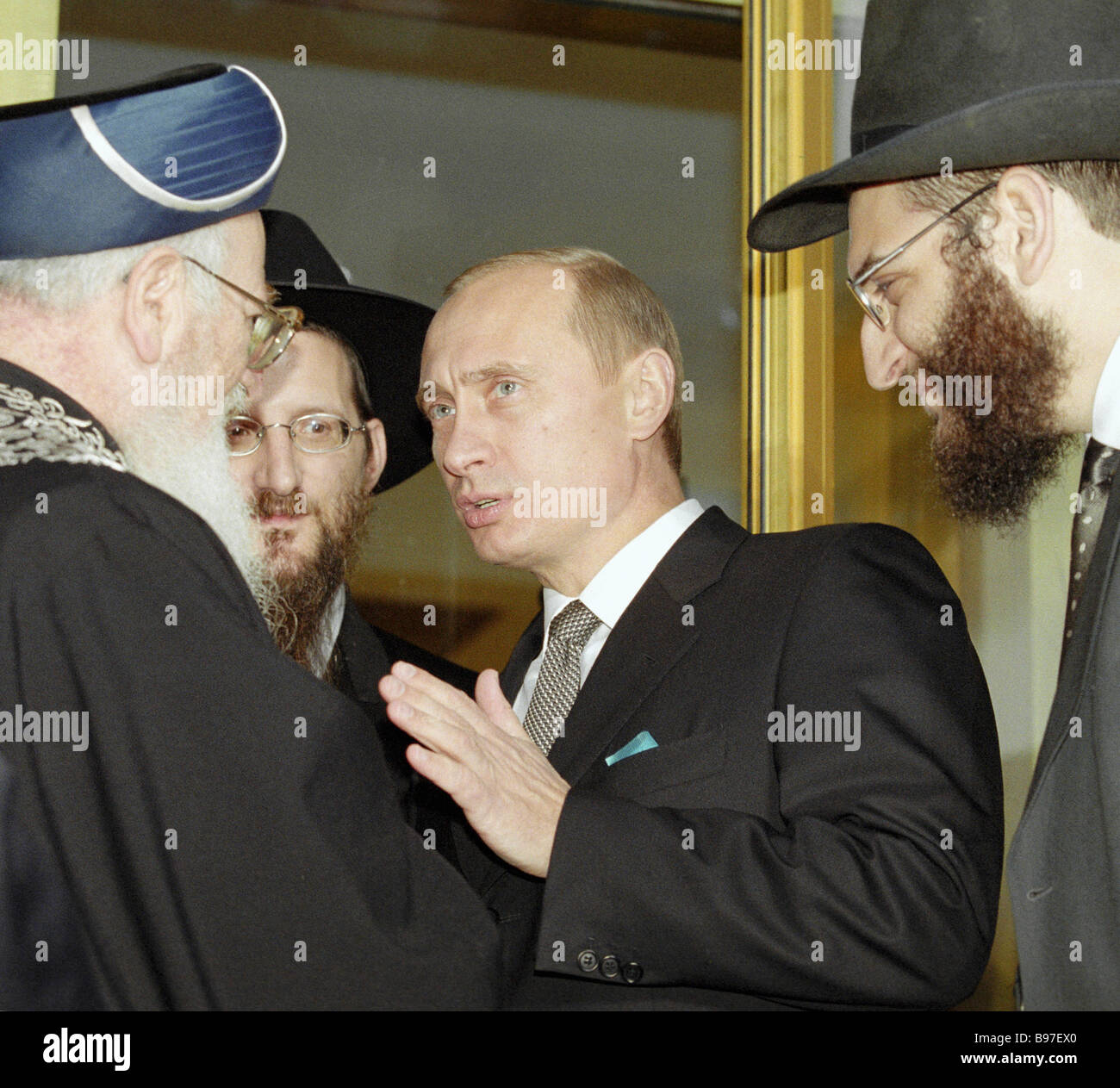 Russia s President Vladimir Putin 2nd right addresses the Jewish ...