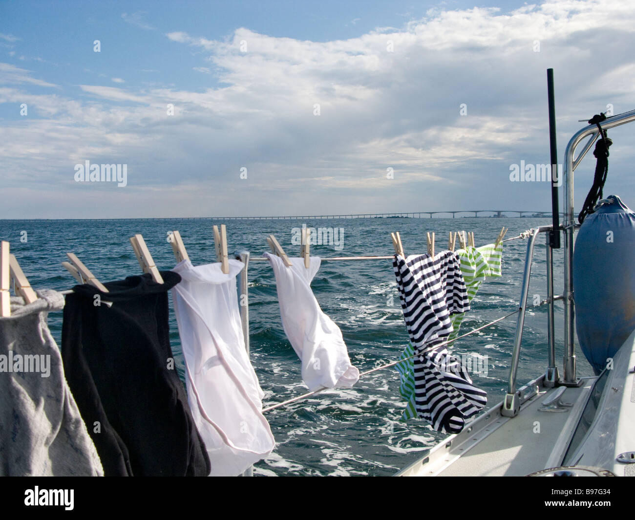 The Öland bridge connects City of Kalmar and the island of Öland Stock ...