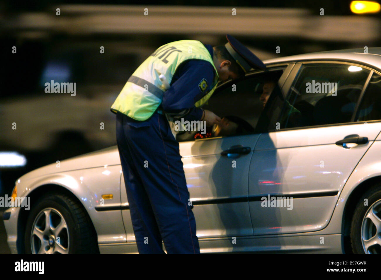 An officer of the traffic police Stock Photo - Alamy