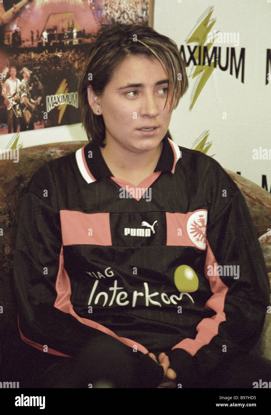 Pop star Zemfira Stock Photo - Alamy