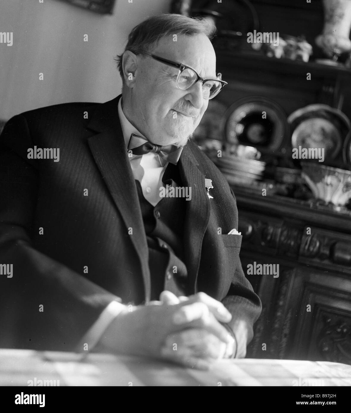 Soviet biochemist Alexander Oparin full member of the USSR Academy of ...