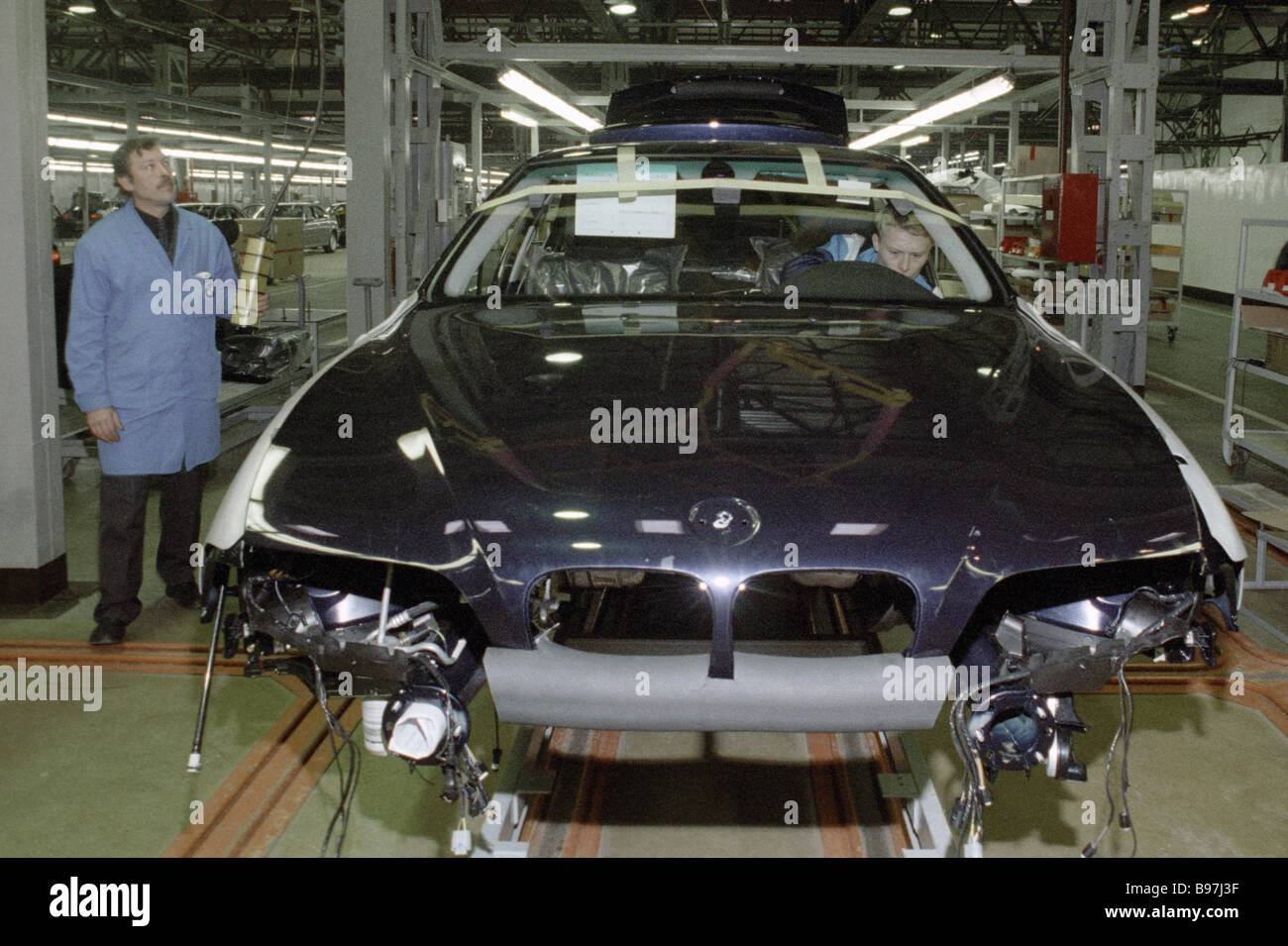 Russian German enterprise AO Avtotor assembles BMW cars Stock Photo - Alamy