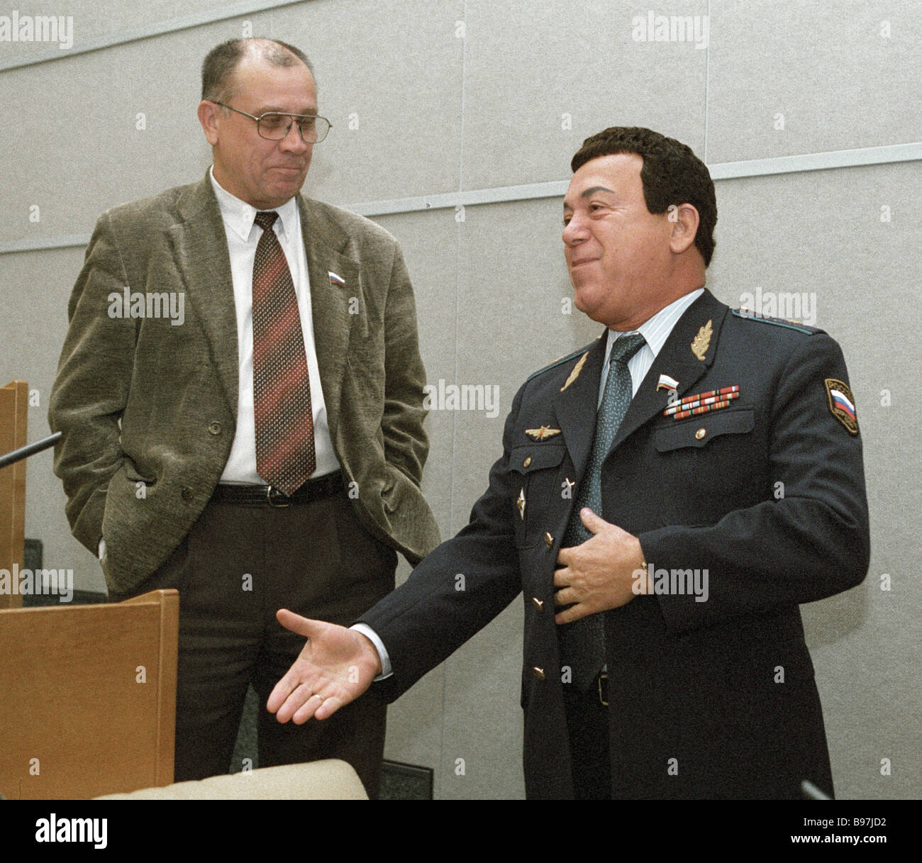 State Duma deputy Iosif Kobzon Stock Photo - Alamy