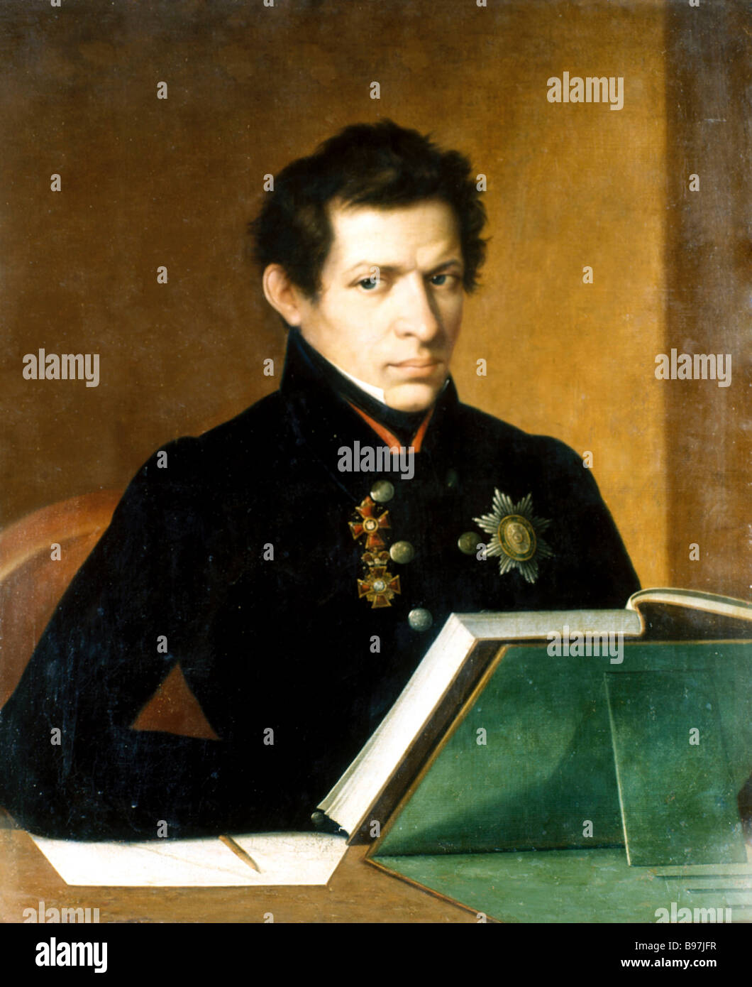 Portrait of trailblazing Russian mathematician Nikolai Lobachevsky 1792 ...