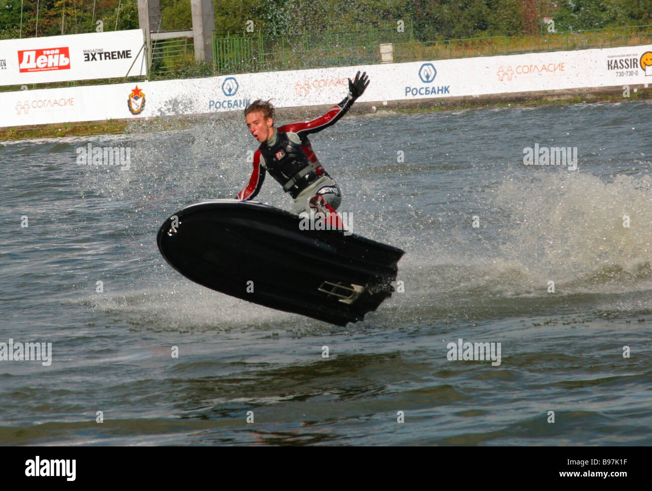 Ivan Potanin five times Russian circuit race in sky division slalom and ...