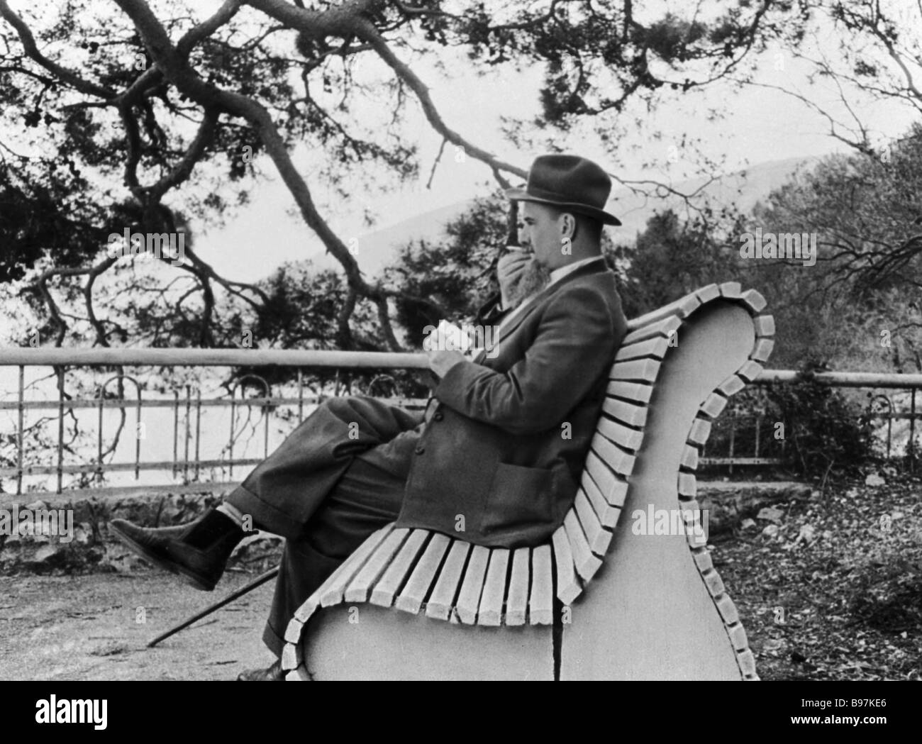 Academician Igor Kurchatov relaxes Stock Photo - Alamy