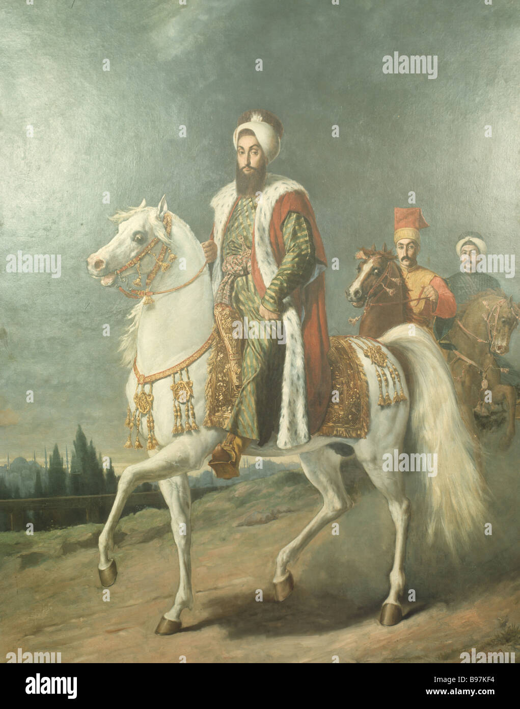 Selim III 1789-1807 painted by Hippolite Berteaux Stock Photo - Alamy