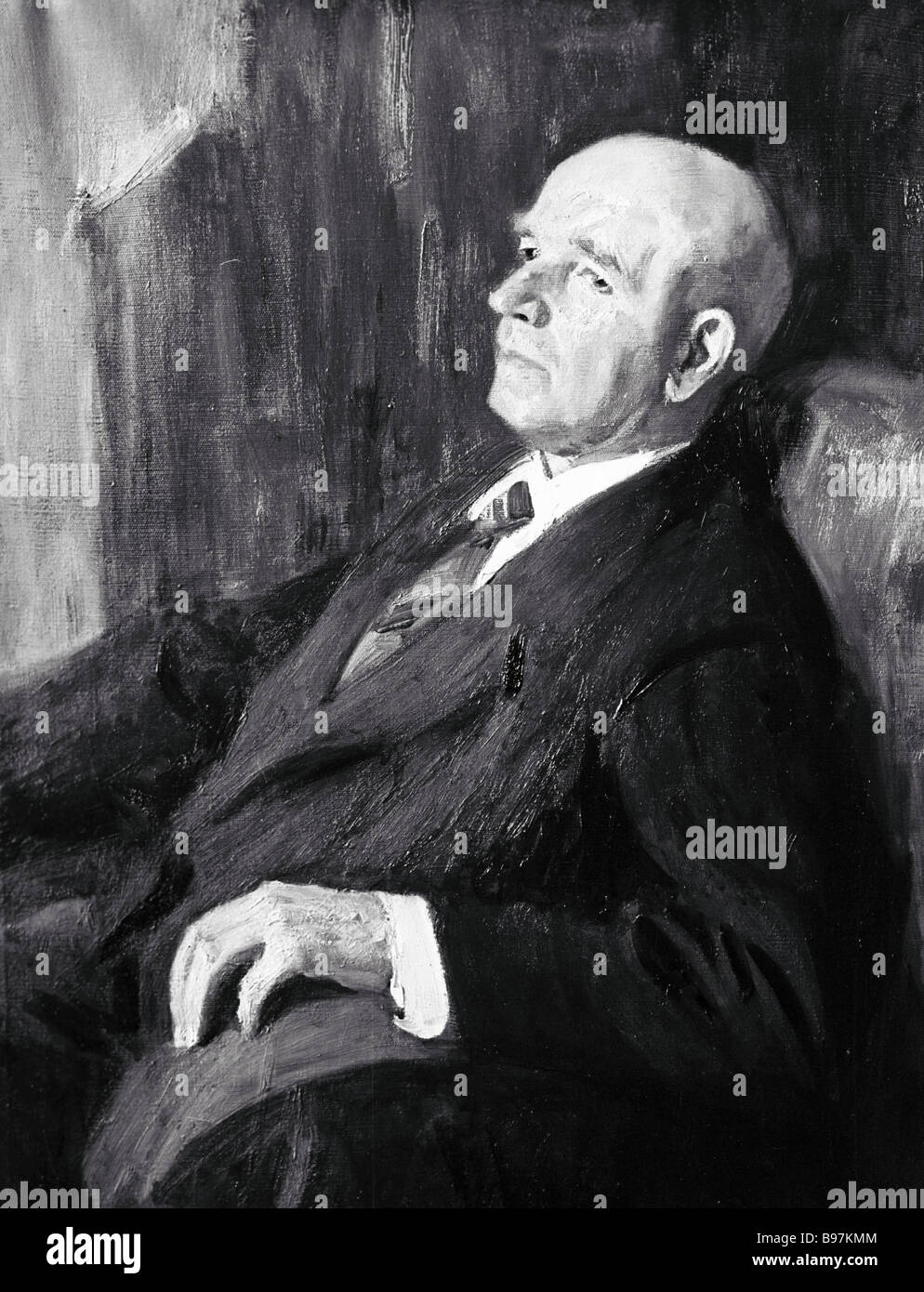 Vasily Yefanov Portrait of Academician Ivan Vinogradov Stock Photo - Alamy
