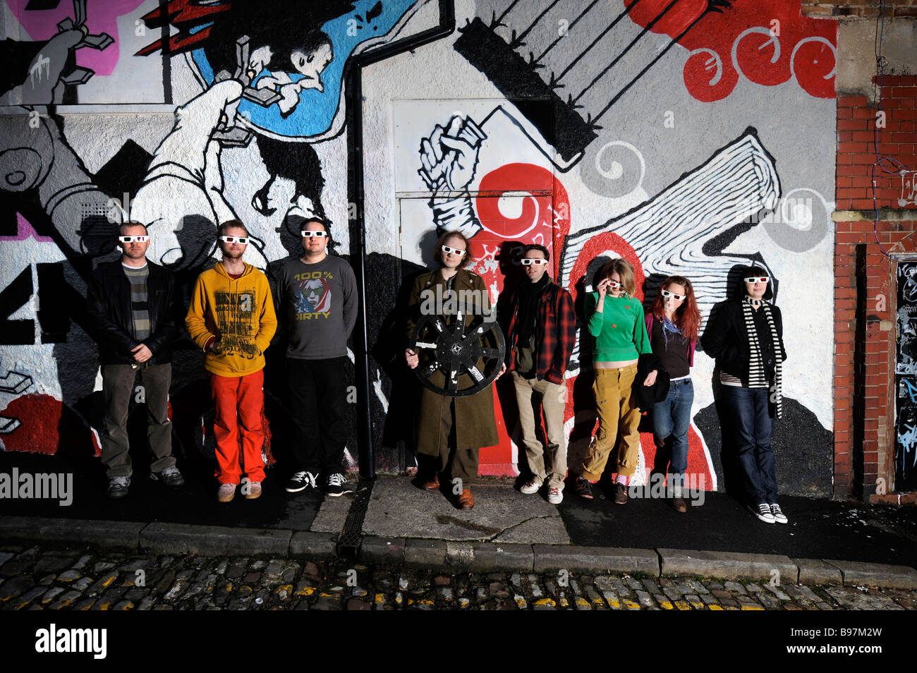 MEMBERS OF THE CUBE MICROPLEX INDEPENDENT CINEMA IN KINGSDOWN BRISTOL ...