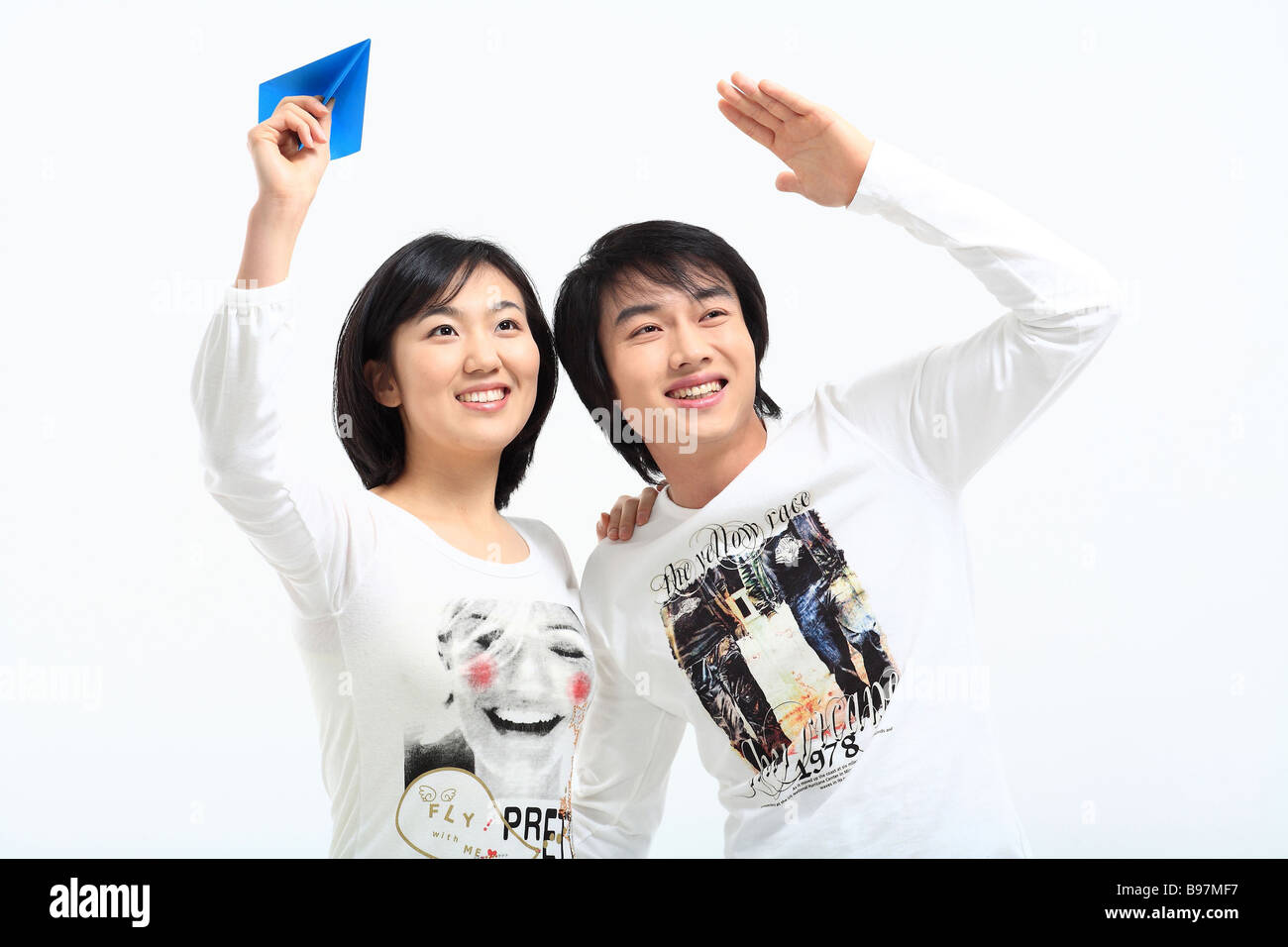Everyday Life of Young Couple Stock Photo - Alamy