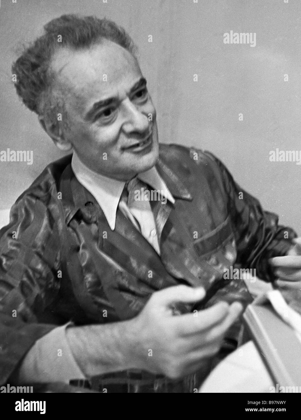 Outstanding physicist Lev Landau Stock Photo - Alamy