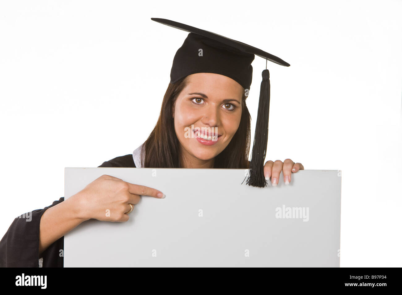 young woman graduated Stock Photo - Alamy