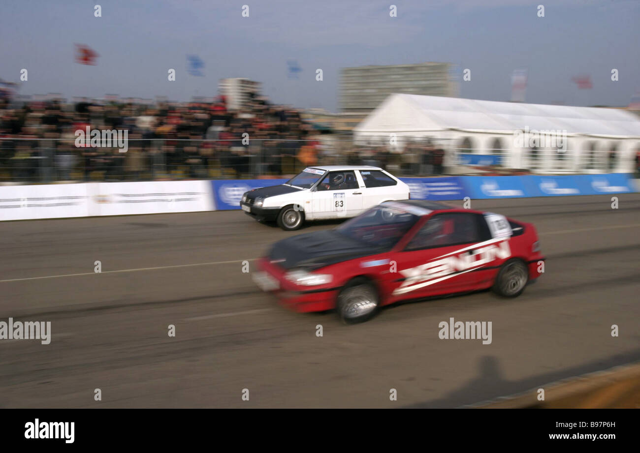 The Cup of Russia Drag Racing finals Stock Photo - Alamy