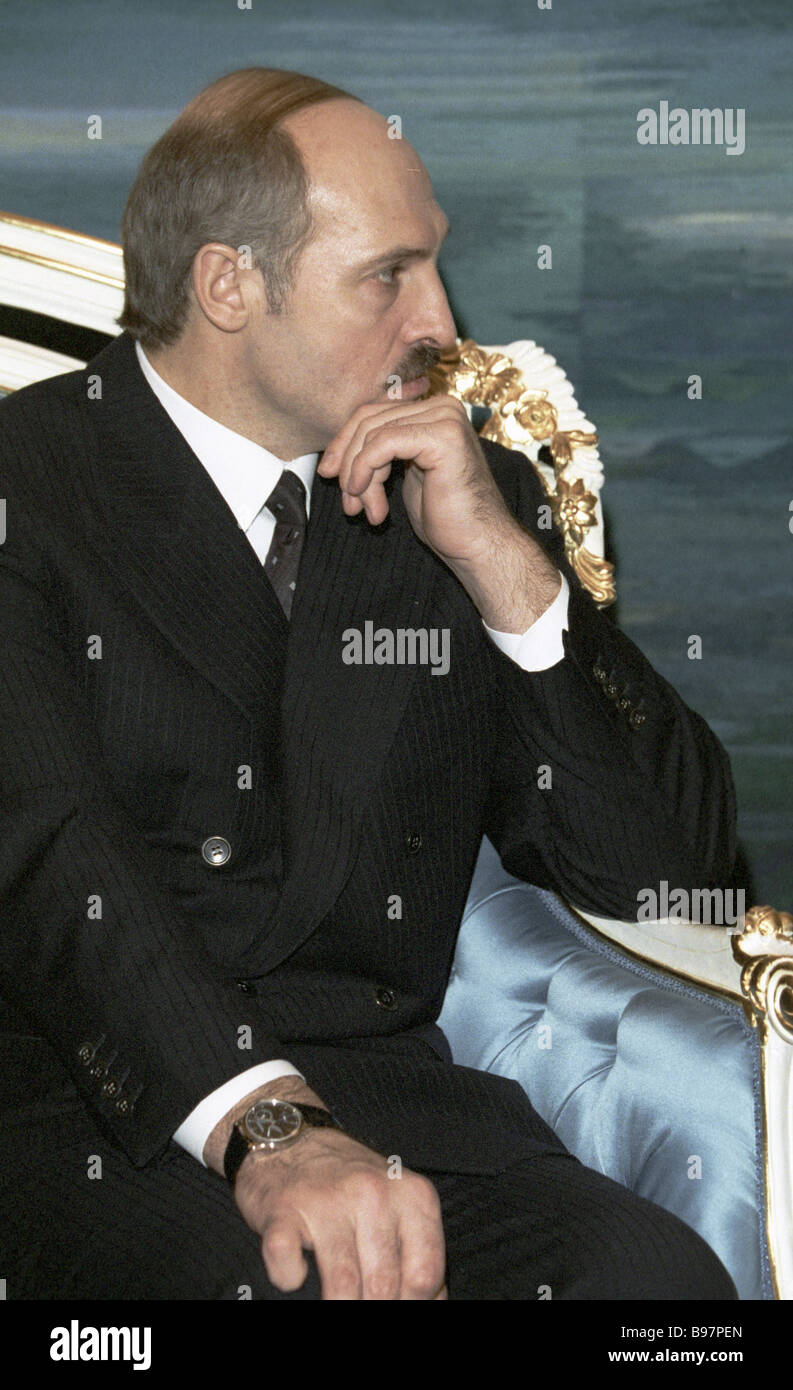 President Alexander Lukashenko of Belarus Stock Photo - Alamy