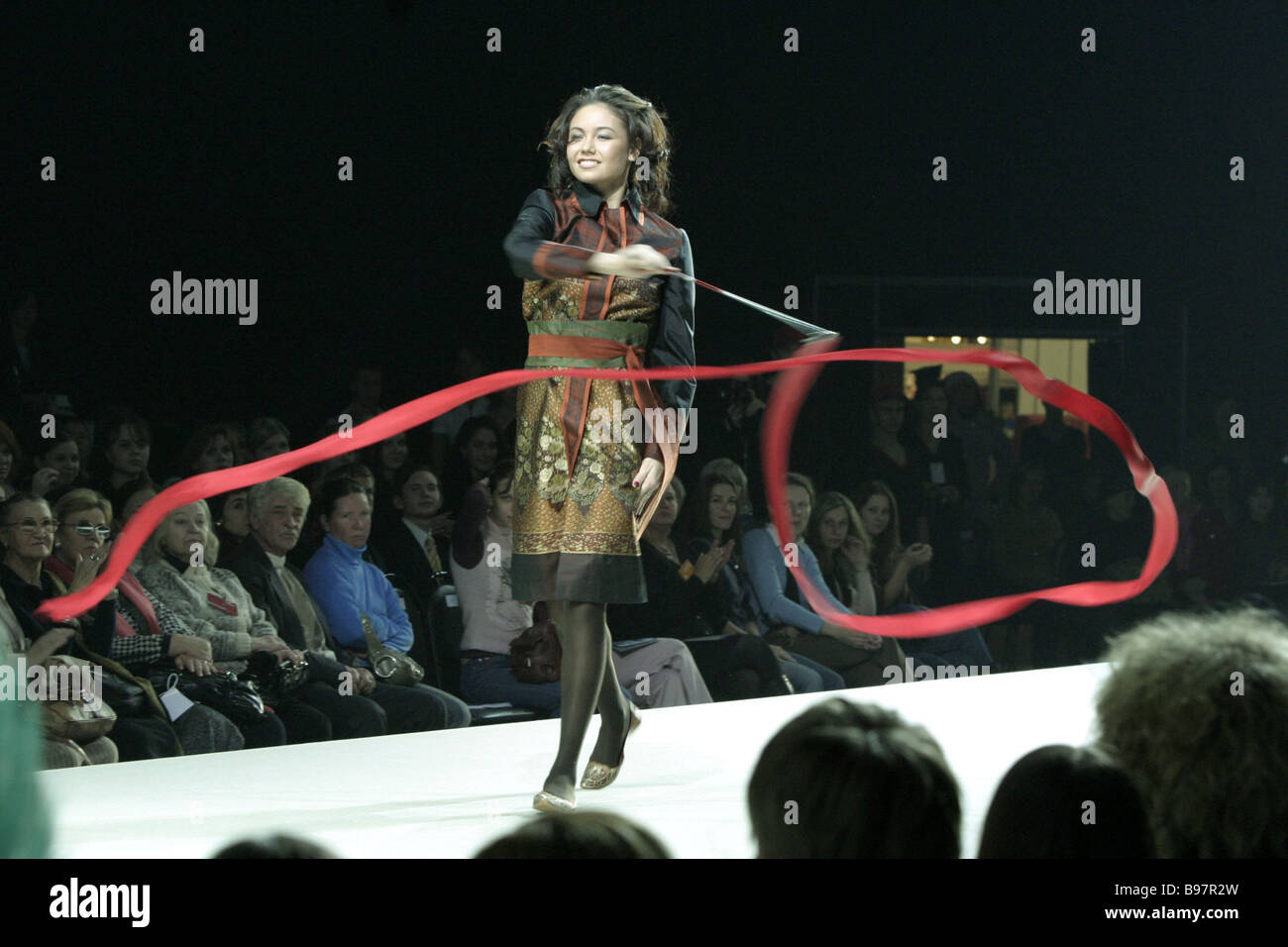 World and European rhythmic gymnastics champion Lyaysan Utyasheva ...