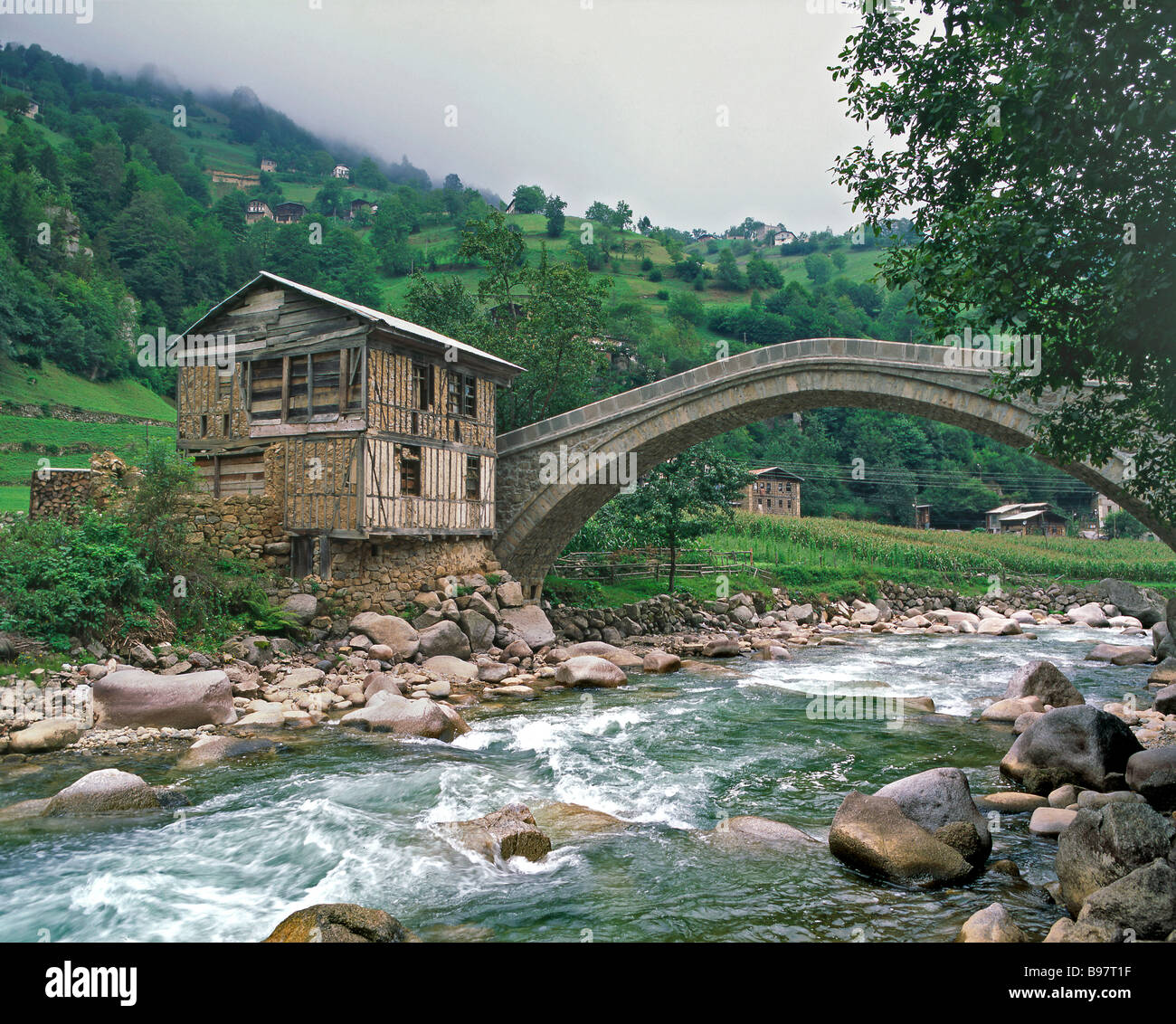 Taskopru Black Sea Rize Turkey Stock Photo - Alamy