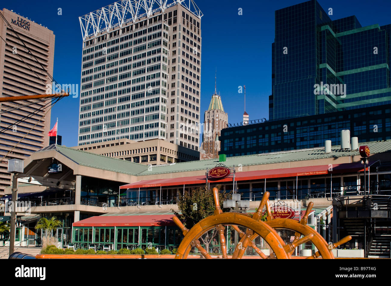Baltimore inner harbor skyline hi-res stock photography and images - Alamy