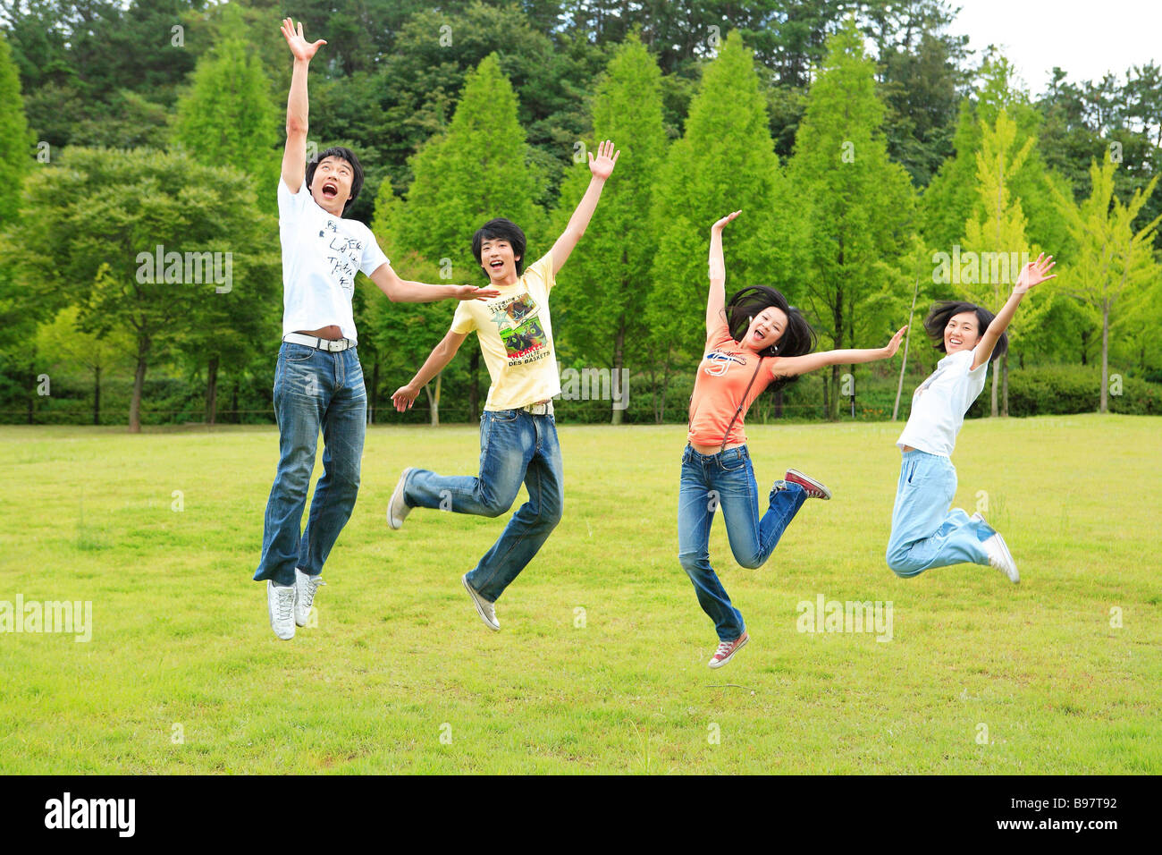 Leisure Life of Young Couple Stock Photo - Alamy