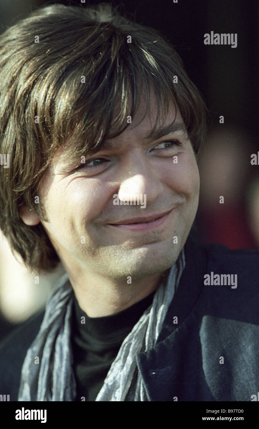 Russian pop singer Dmitry Malikov Stock Photo - Alamy