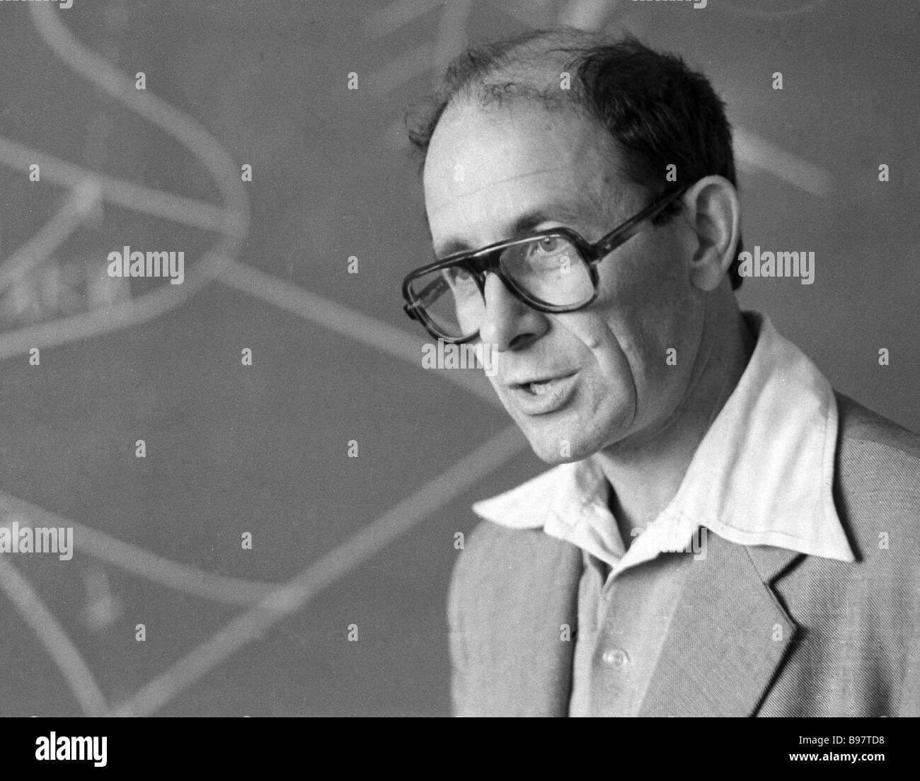 Mathematician Vladimir Arnold Moscow University professor Stock Photo ...