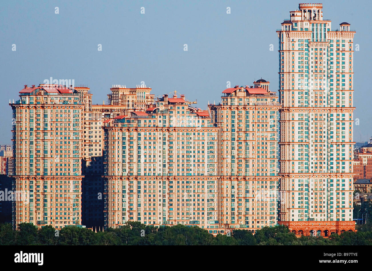 The Red Sail housing estate Stock Photo - Alamy
