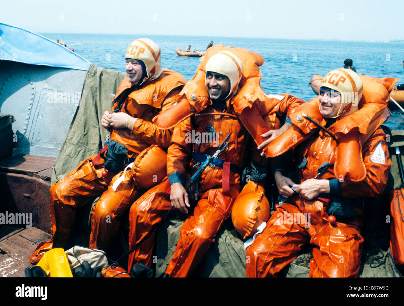 Georgy Grechko first left twice Hero of the Soviet Union and Indian ...