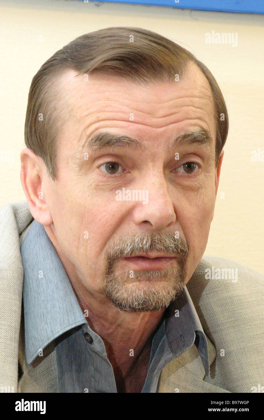 Head of the For Human Rights movement Lev Ponomaryov Stock Photo - Alamy