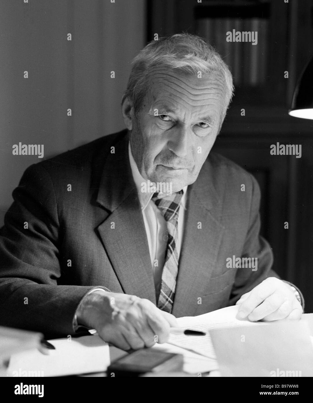 Soviet mathematician Academician Andrei Kolmogorov Stock Photo - Alamy