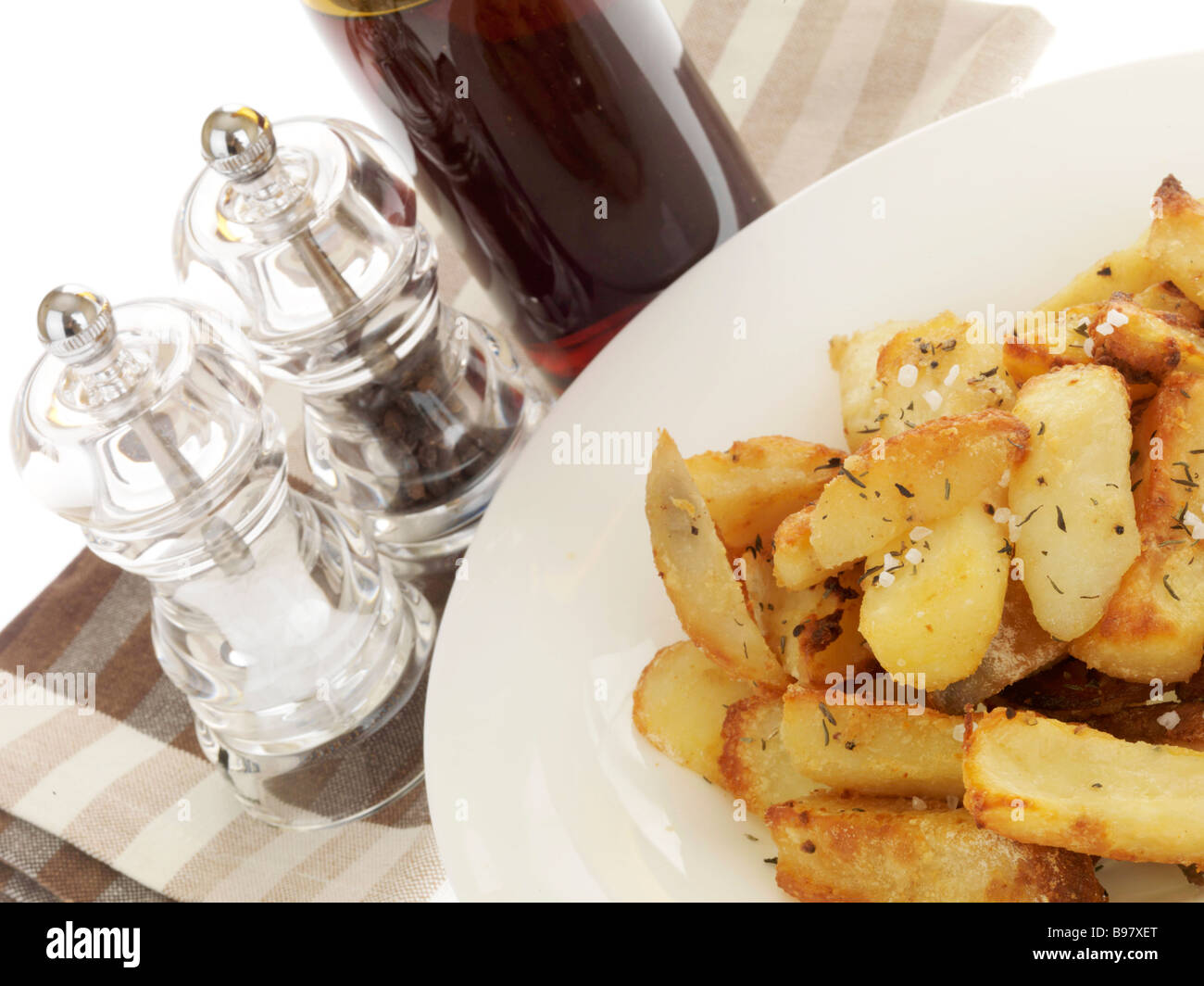 Thick Cut Chips Stock Photo - Alamy