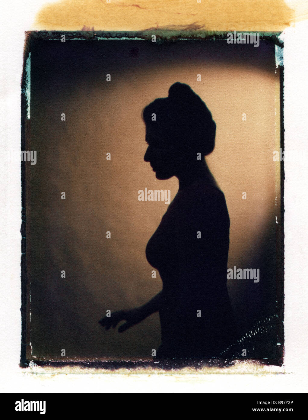 evocative image of a shadow of women reaching out Stock Photo - Alamy