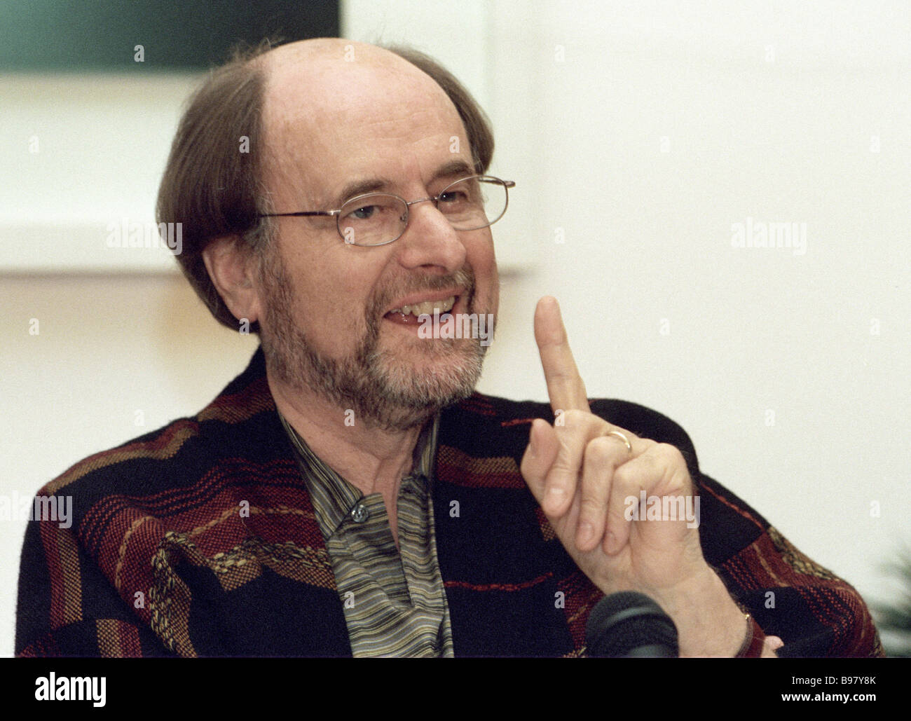 British orchestra conductor Sir Roger Norrington Stock Photo - Alamy