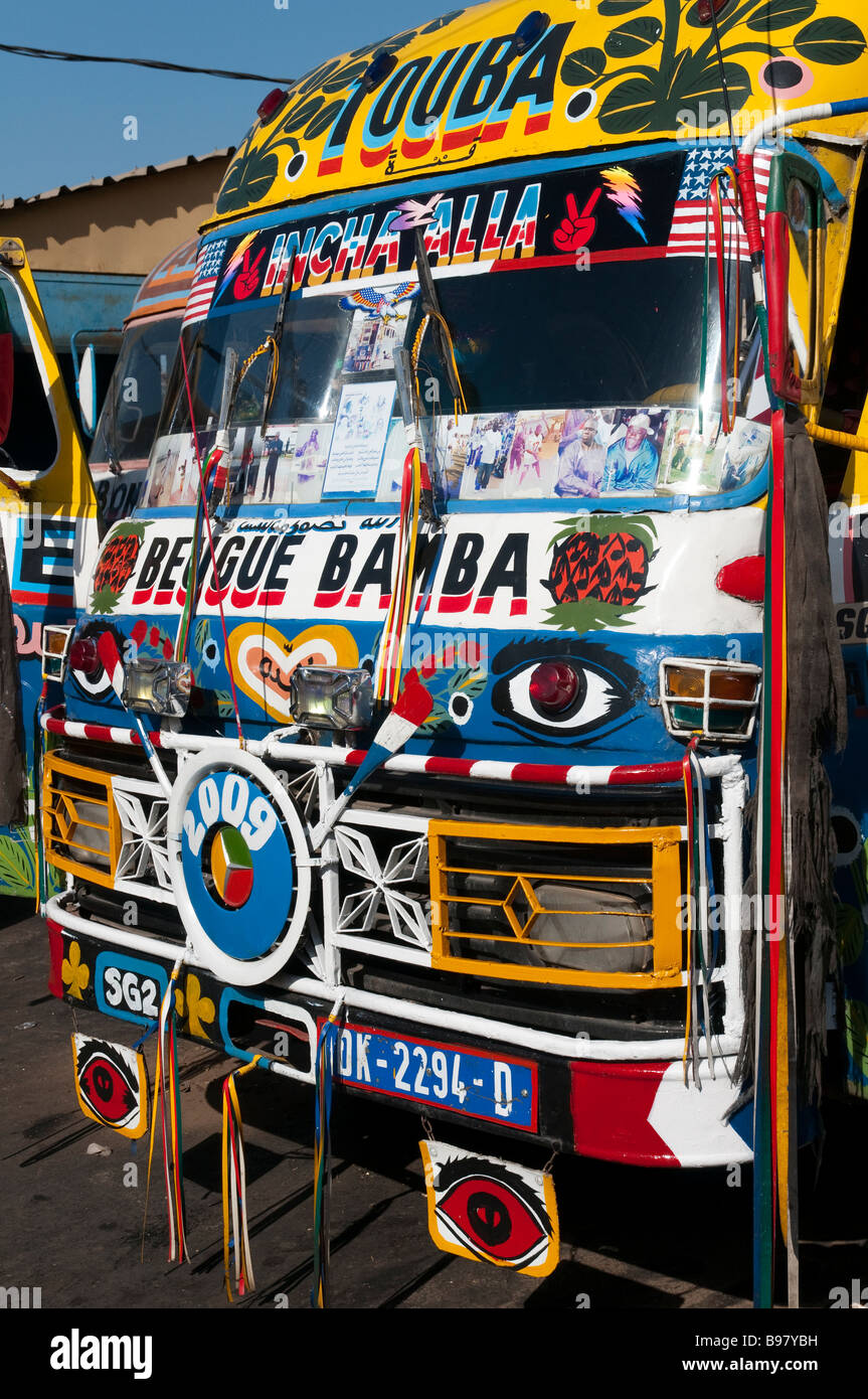 Bus Minibus Transportation Senegal High Resolution Stock Photography ...