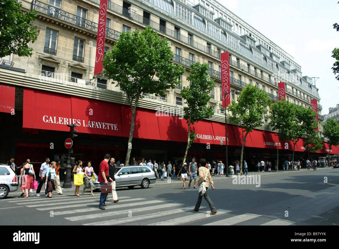 Paris The Galeries Lafayette in Boulevard Haussmann is one of the best ...