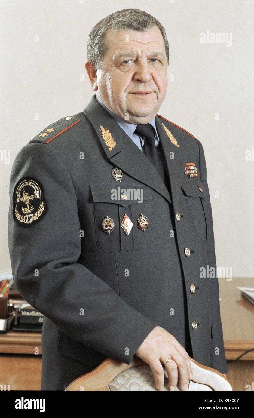 Vladimir Fyodorov Chief of the Russian Interior Ministry s Main ...