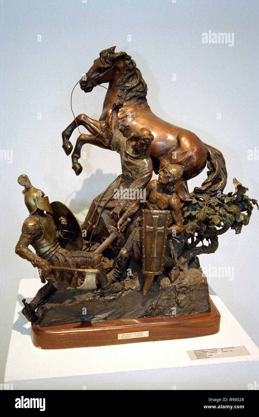 A 1990 gift to Mikhail Gorbachev from the San Francisco U S A city hall ...