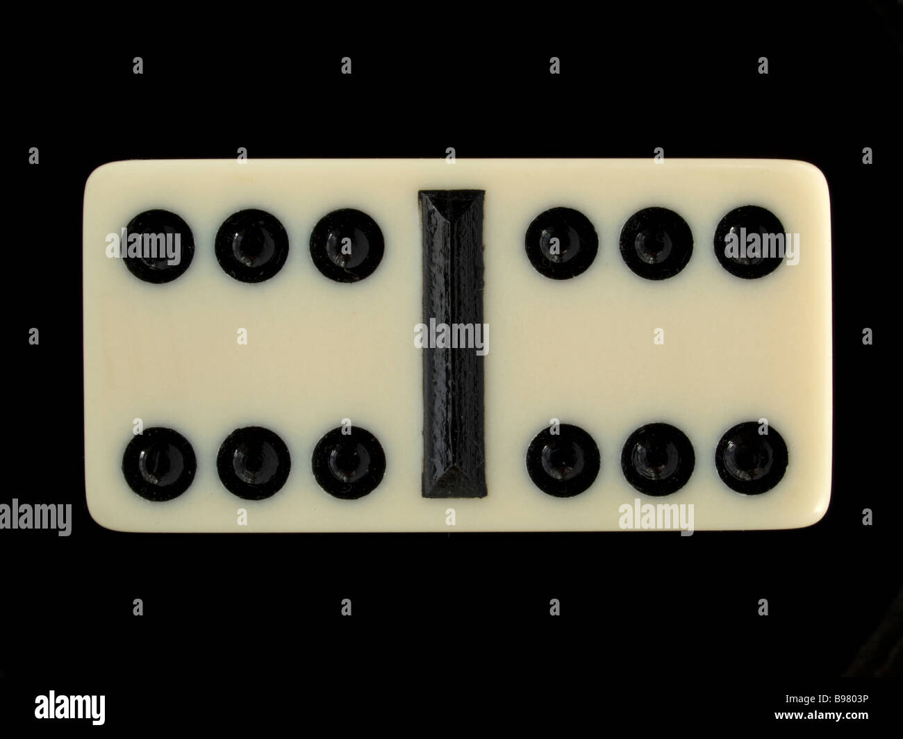 Sixes domino hi-res stock photography and images - Alamy