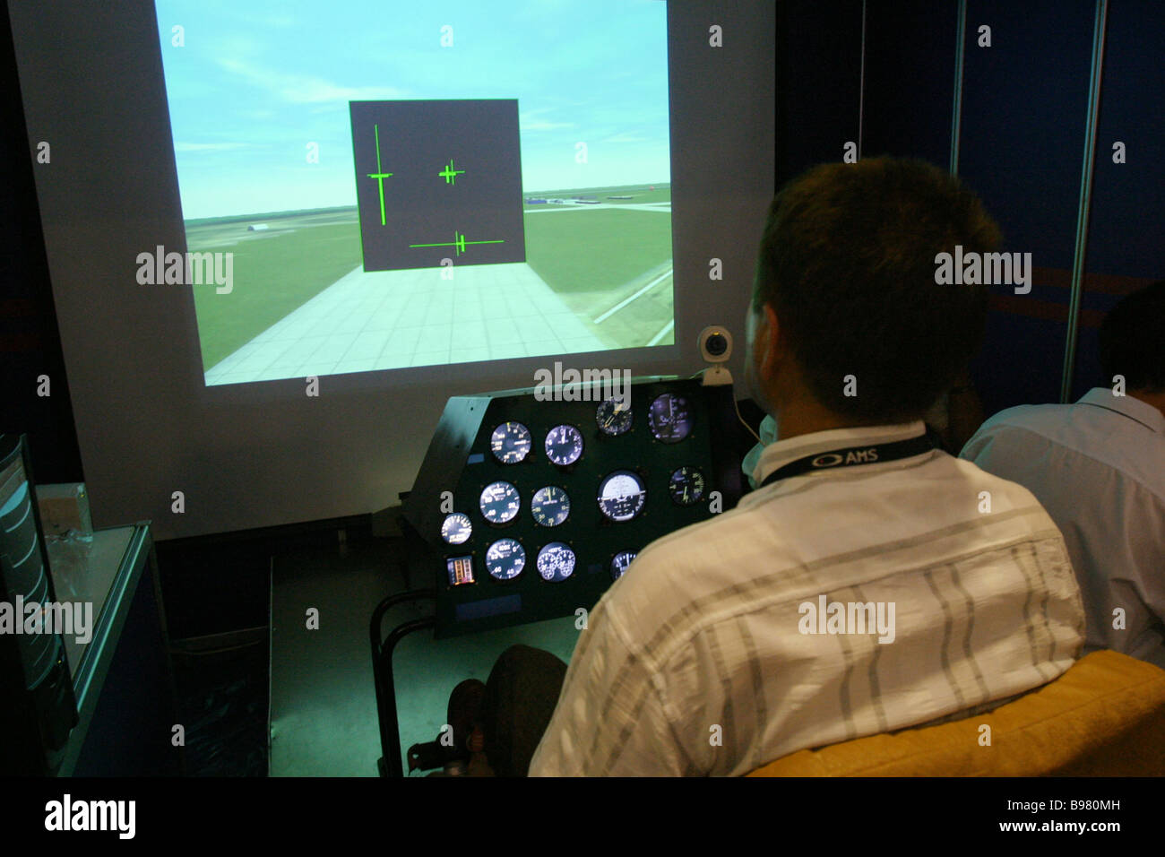 This pilot exercise control board was demonstrated at the MAKS 2005 ...