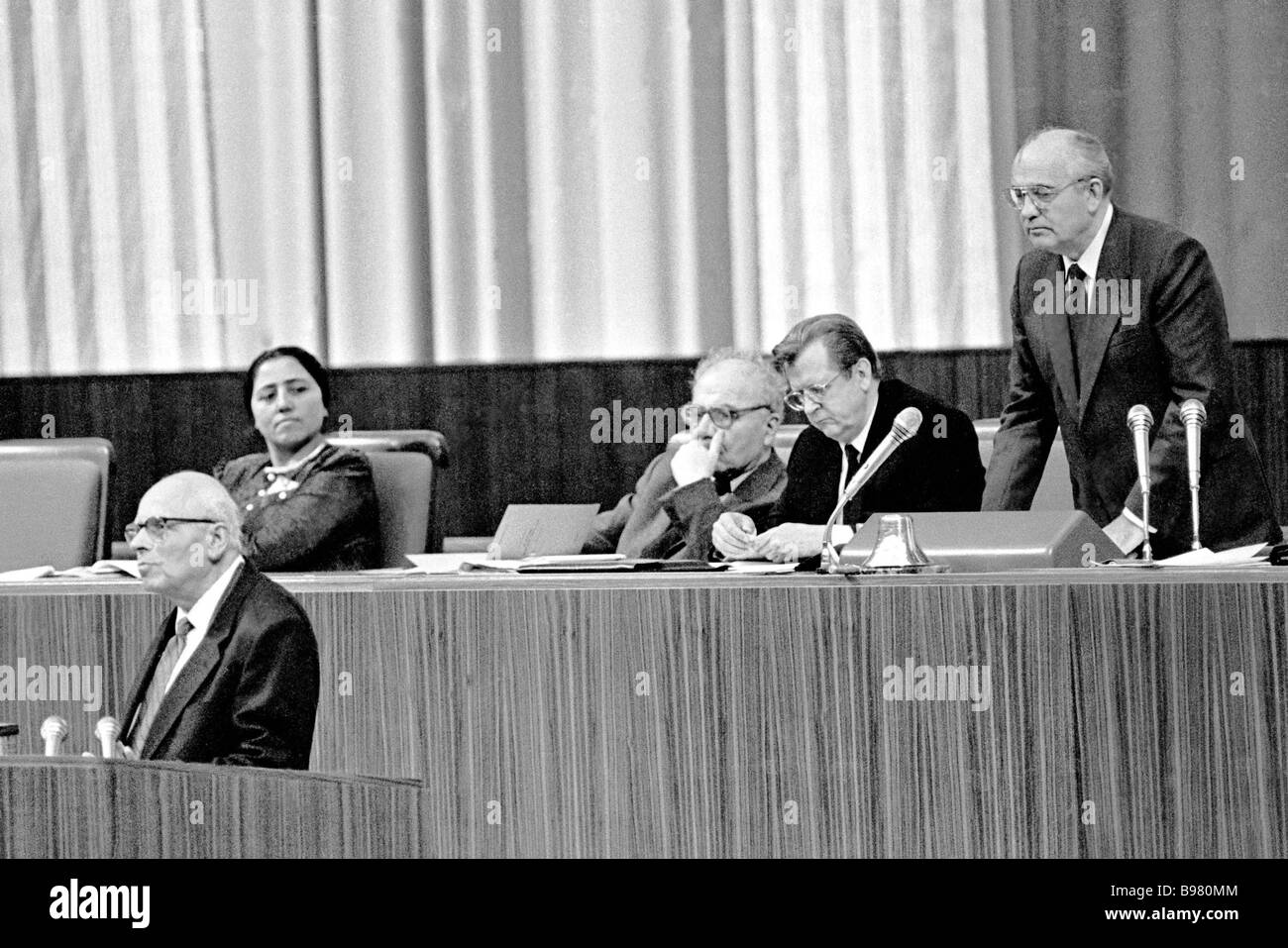 Mikhail Gorbachev General Secretary of the Soviet Communist Party s ...