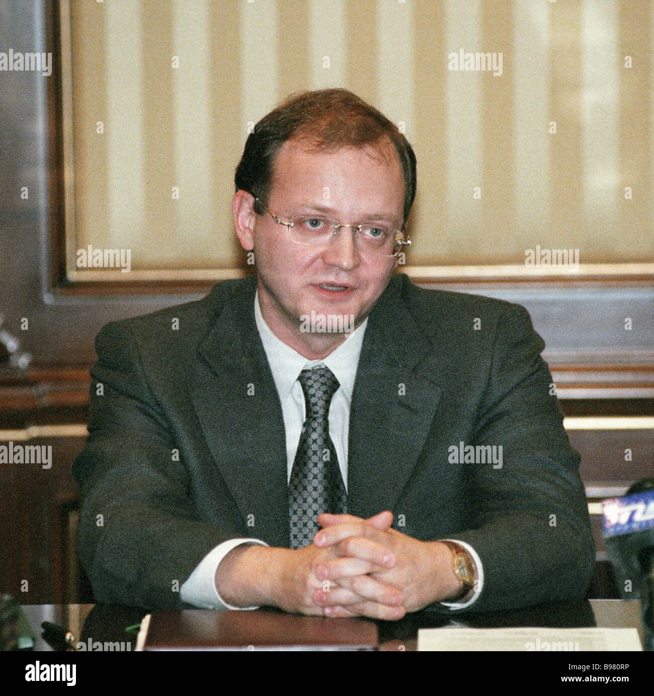 President of Yukos EP oil company Yury Beilin Stock Photo - Alamy