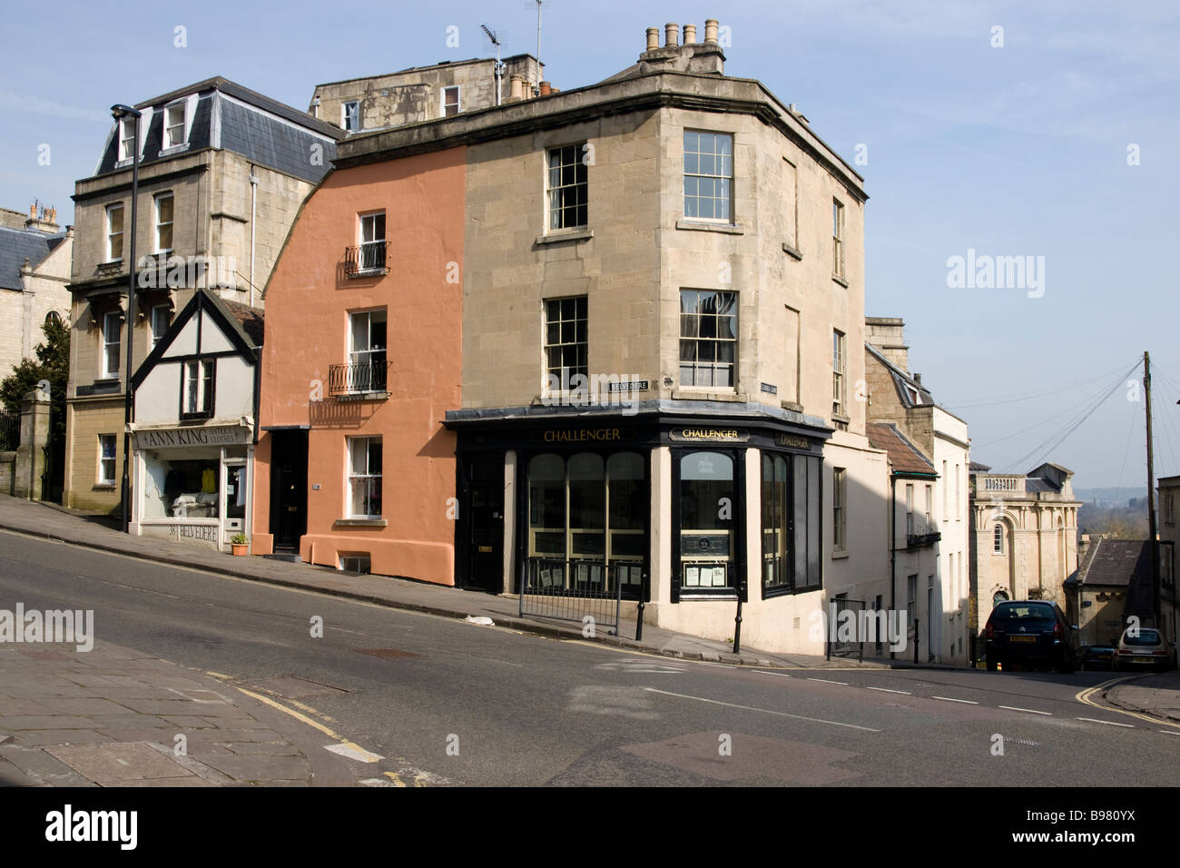 Lansdown Hill, Bath Somerset England Stock Photo - Alamy