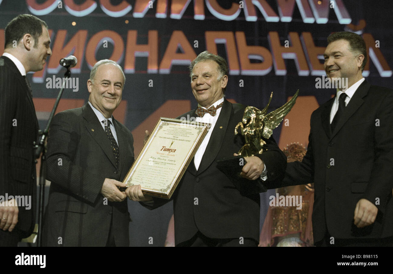 Nobel prize winner Zhores Alferov center receives Legendary Man in the ...