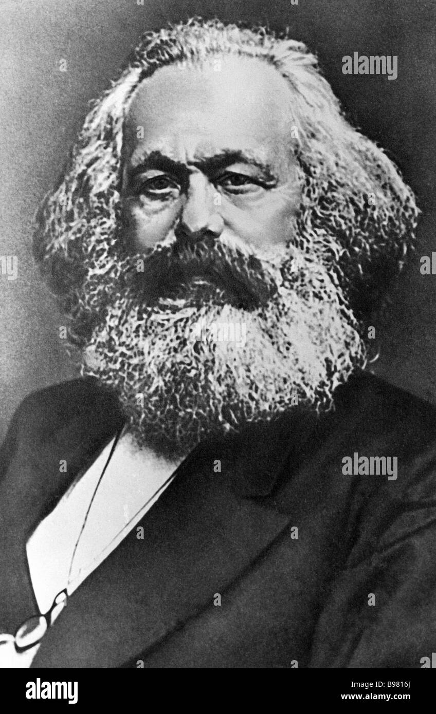 Karl Marx 1818 1883 founder of scientifuc communism teacher and leader ...