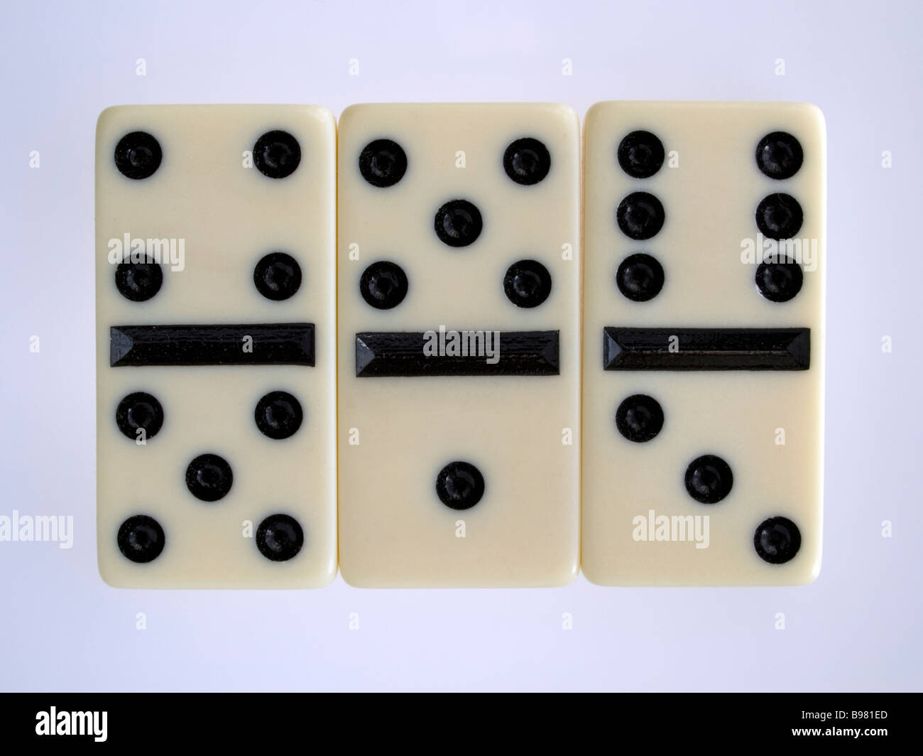 Double six domino hi-res stock photography and images - Alamy