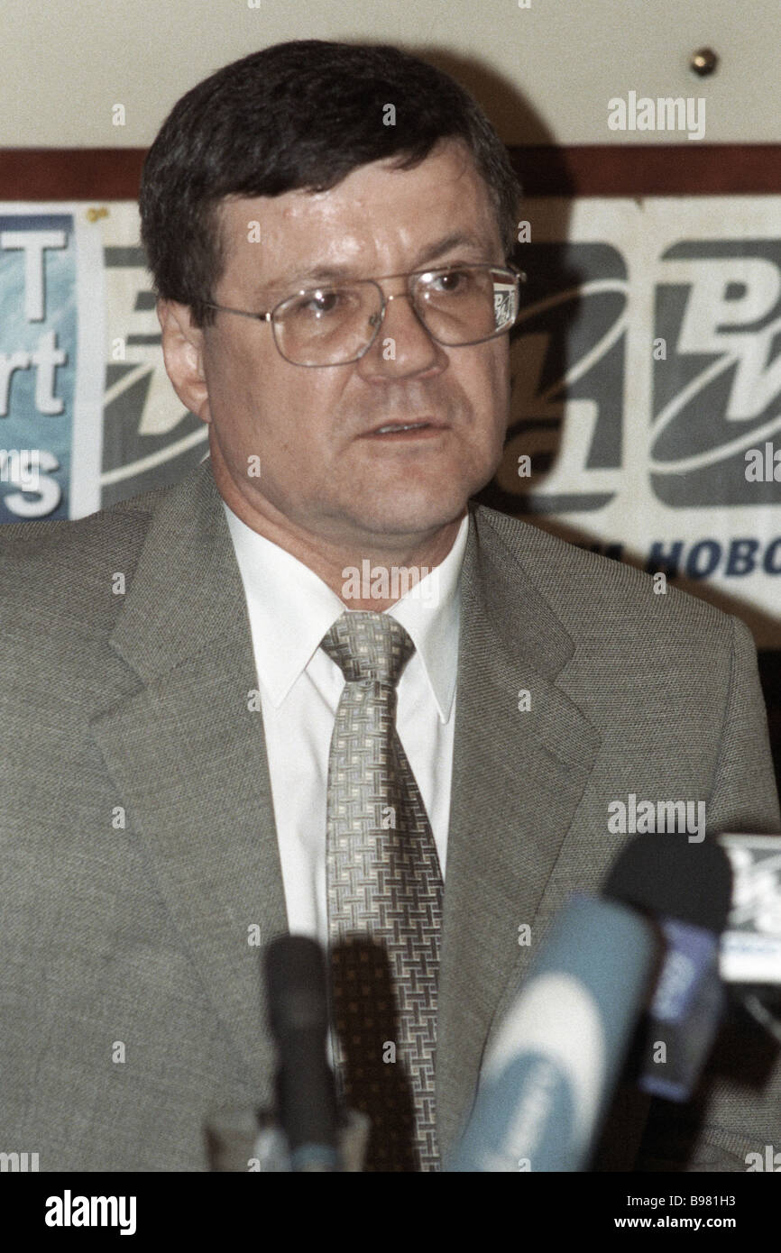 Russian Justice Minister Yury Chaika Stock Photo - Alamy