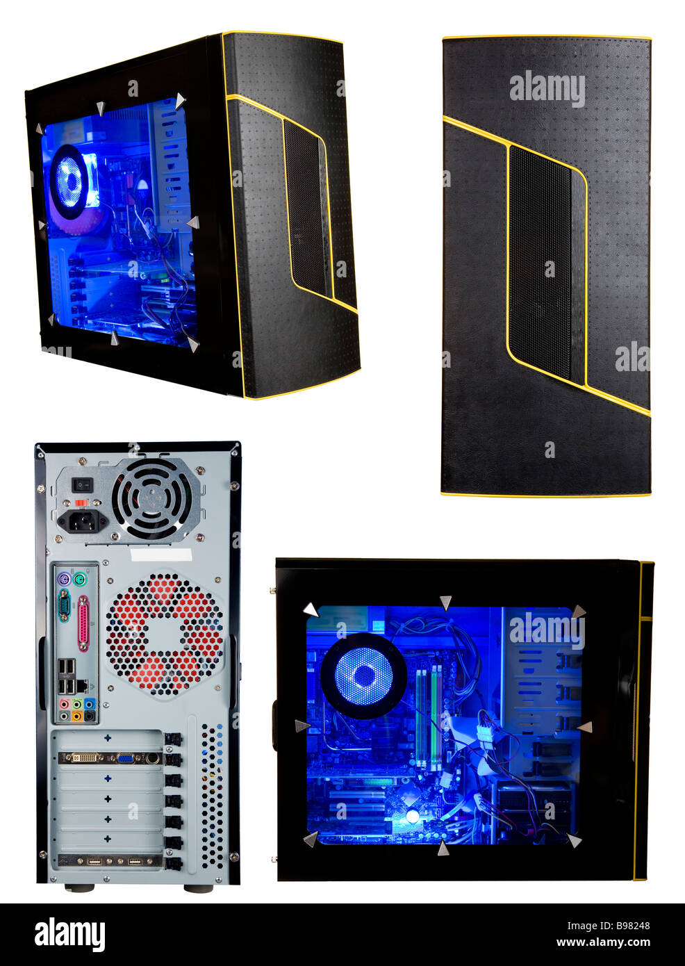 Desktop Computer Tower Stock Photos & Desktop Computer Tower Stock ...