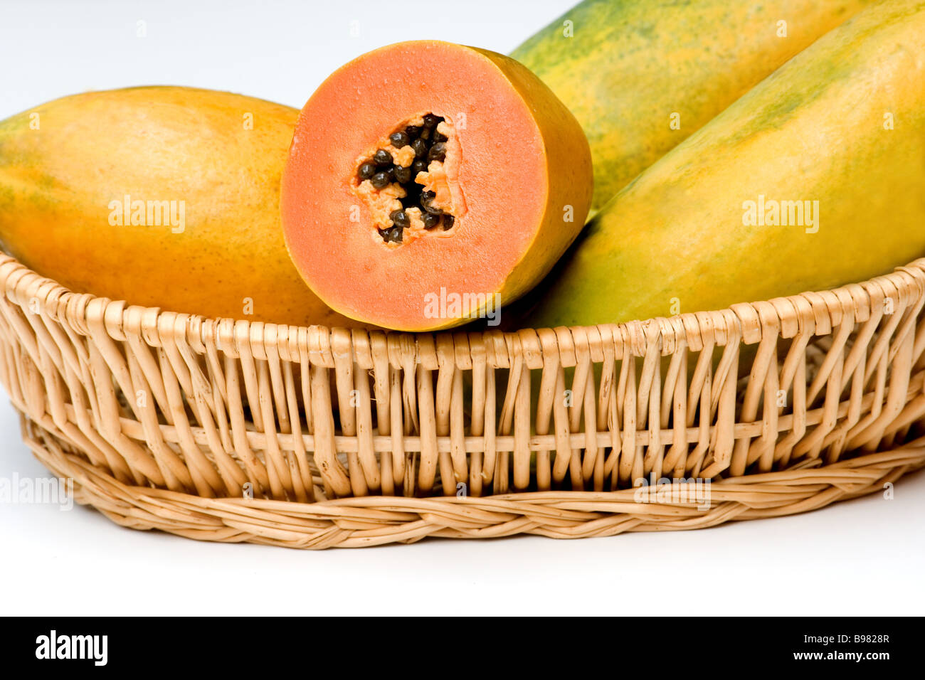 One whole papaya hi-res stock photography and images - Alamy