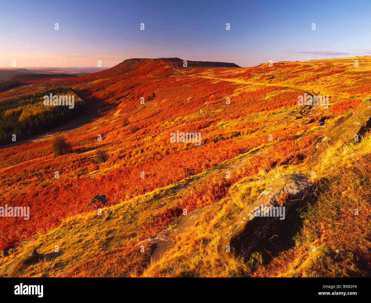 Burbage moor in the Peak district Derbyshire Stock Photo - Alamy