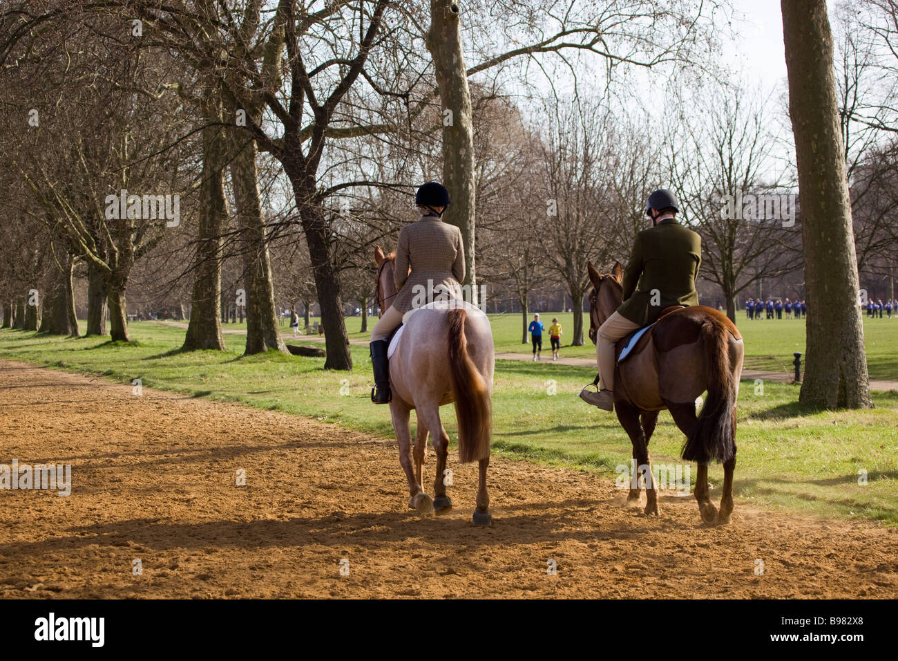 Rotten row hyde park hi-res stock photography and images - Alamy