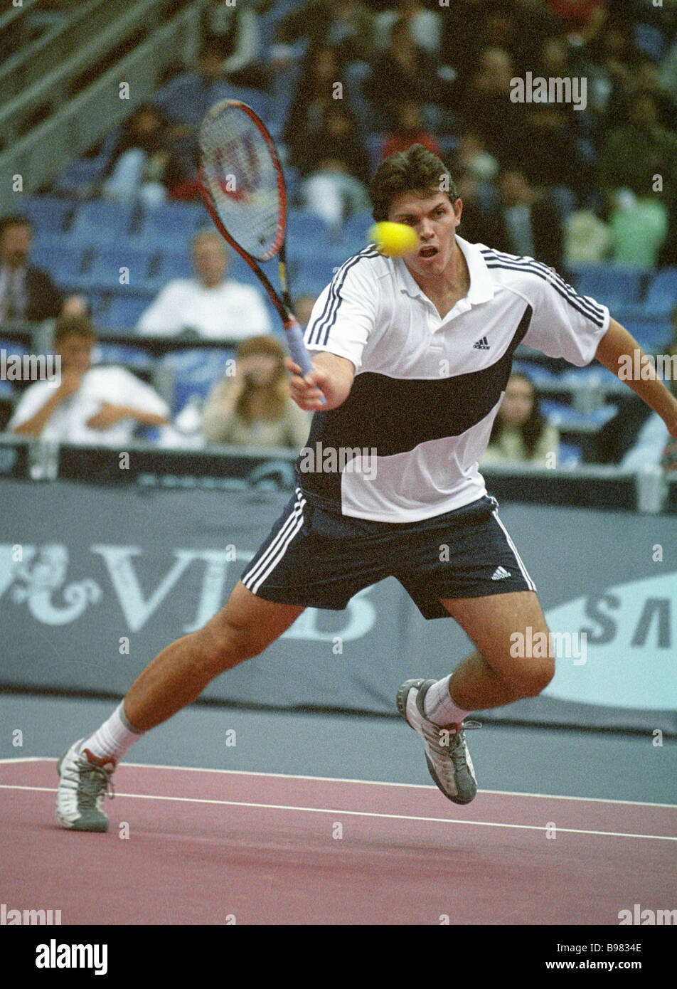U S tennis player Taylor Dent during Kremlin Cup tournament Stock Photo ...